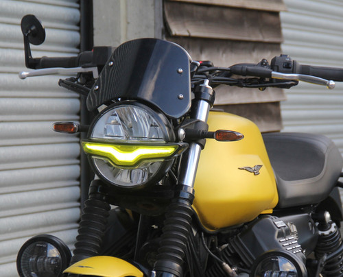 Moto Guzzi V7 Revel Fly Screen | REVEL CUSTOMS