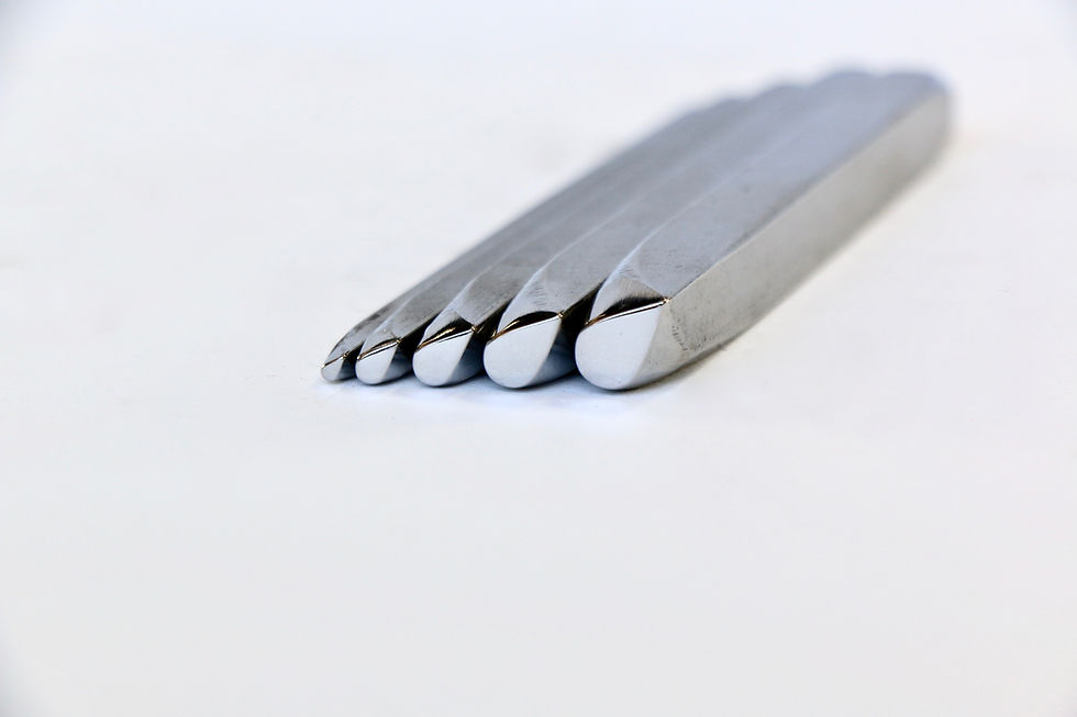 SC Studios LLC | Chasing and repousse tools | Tacoma WA