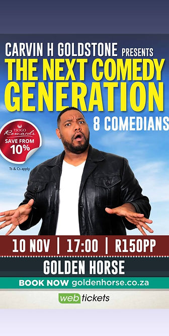 Comedian | Carvingoldstone.com | Carvin H | Carvin Goldstone