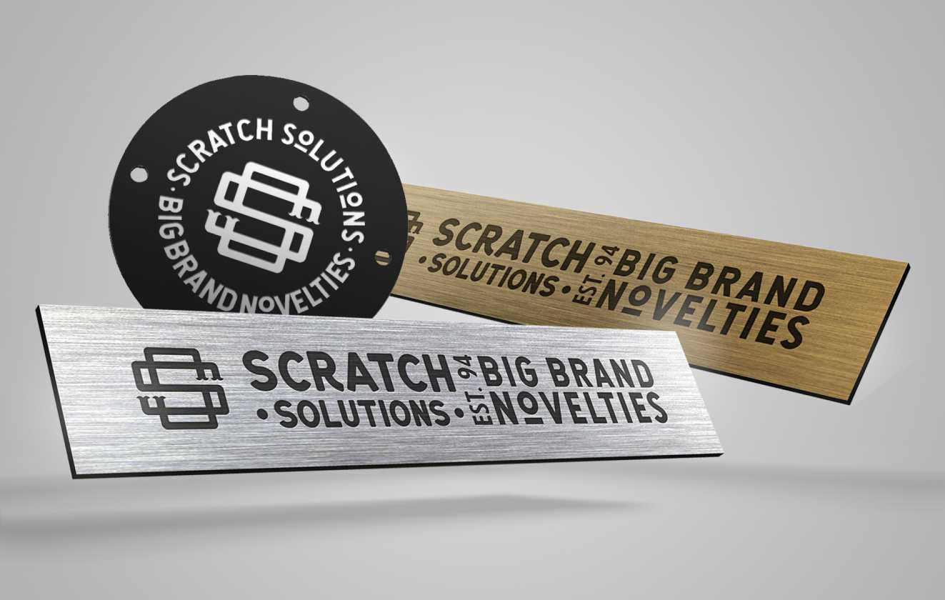 Plaques and Labels | Scratch Solutions | Branding Specialists