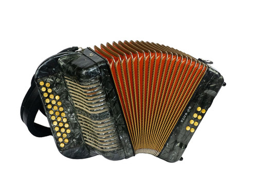 Accordéon HOHNER Club IIB 3 rangées 8 basses DO FA | Les Accordéons ...