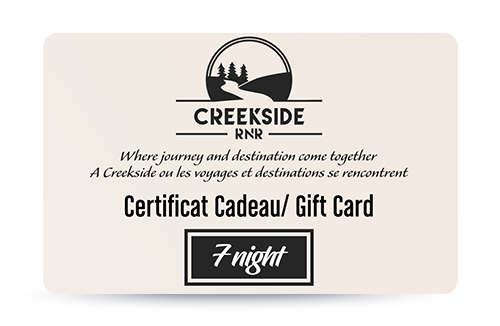 Create your own Gift Card | Creekside RNR