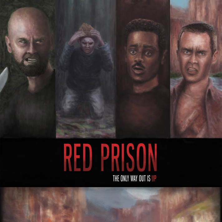 (1c) "RED PRISON" MOVIE PROJECT | COMMISSIONED CONCEPT POSTER | home