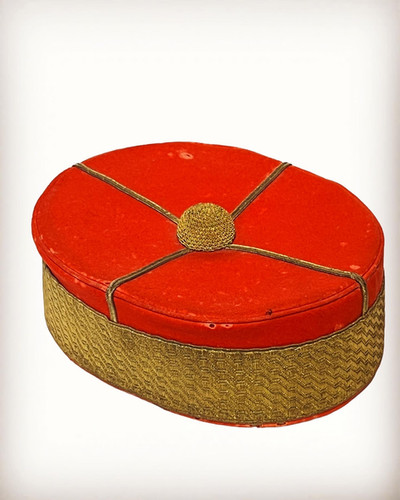 Victorian Officers Bombay Lancers Pill Box Cap | Pembury's