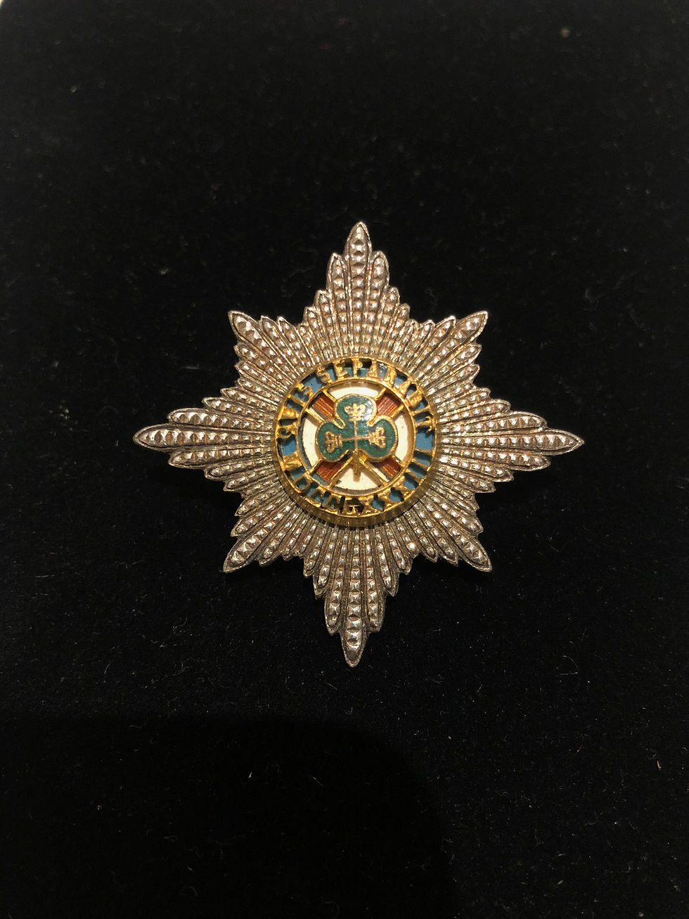 WW1 Irish Guards Officers Forage Cap Star | Pembury's