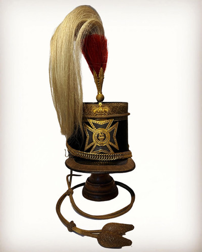 Victorian 14th Light Dragoons Officers Shako | Pembury's