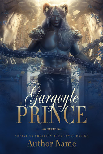 Gargoyle Prince, Monster Fantasy | Adriatica Creation Book Cover Design