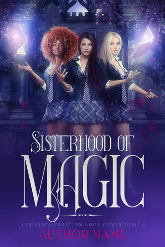 Sisterhood of Magic | Adriatica Creation Book Cover Design