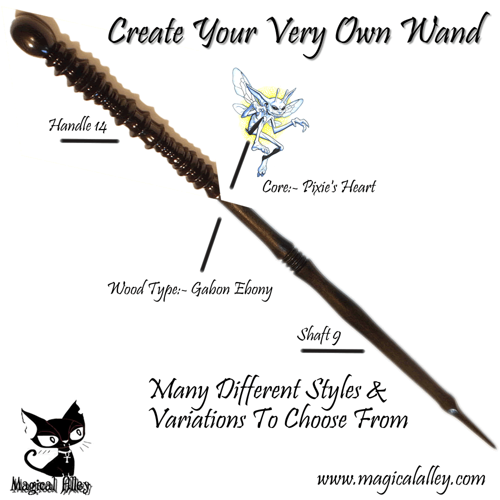 hand crafted real magic wands | Magical Alley - Master Wandmakers