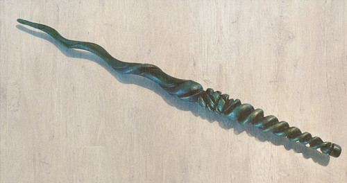 Alder Spiral Wooden Magic Wand | Magical Alley