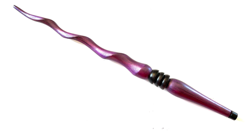Purple Alder Wooden Magic Wand | Magical Alley