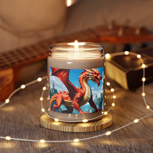 Dragon Heartstring Core- Comfort Spice Scented Candles, 9oz | Magical Alley