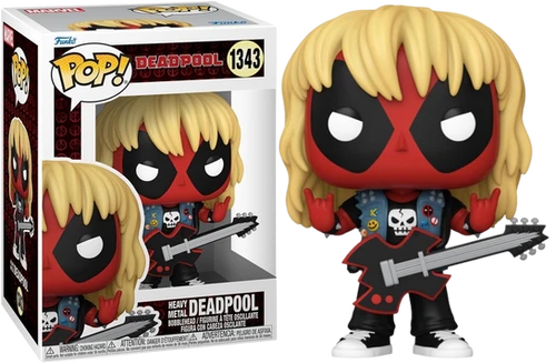 MARVEL DEADPOOL #1343 : HEAVY METAL DEADPOOL | aPOPalypse