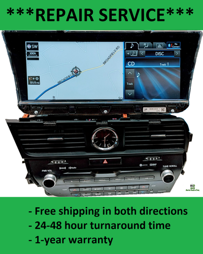 Repair 2016 - 2020 Lexus RX350 RX450 OEM Gracenote AM FM XM HD Radio ...