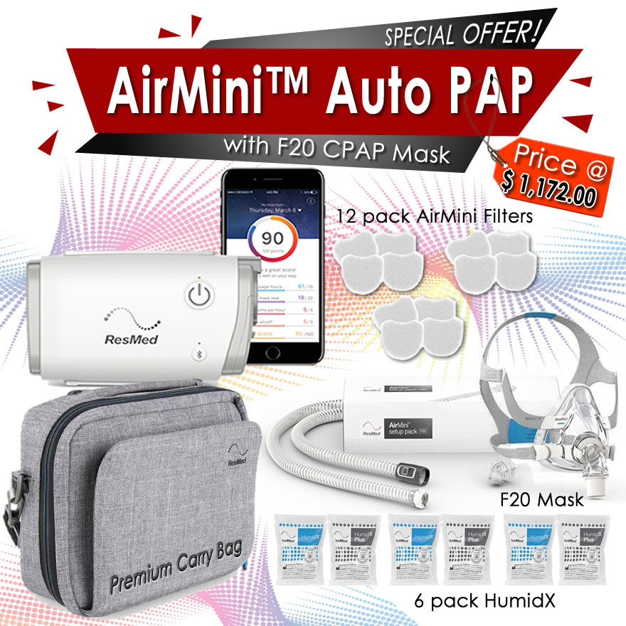 ResMed AirMini AutoSet | CPAP Success 4u