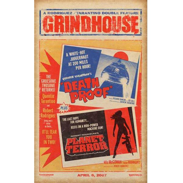 Poster Grindhouse Death Proof Planet Terror NECA0018 | traderscrypt