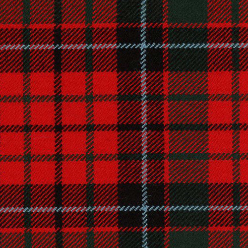 Sample Tartan MacNicol Modern Red | Thomas Gordon