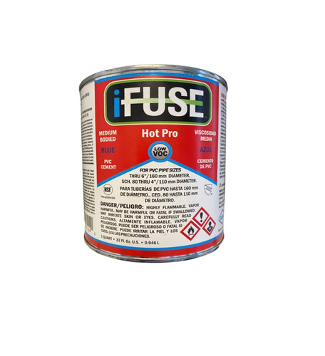iFUSE CEMENT - QUART | Irrigation Parts & Packs