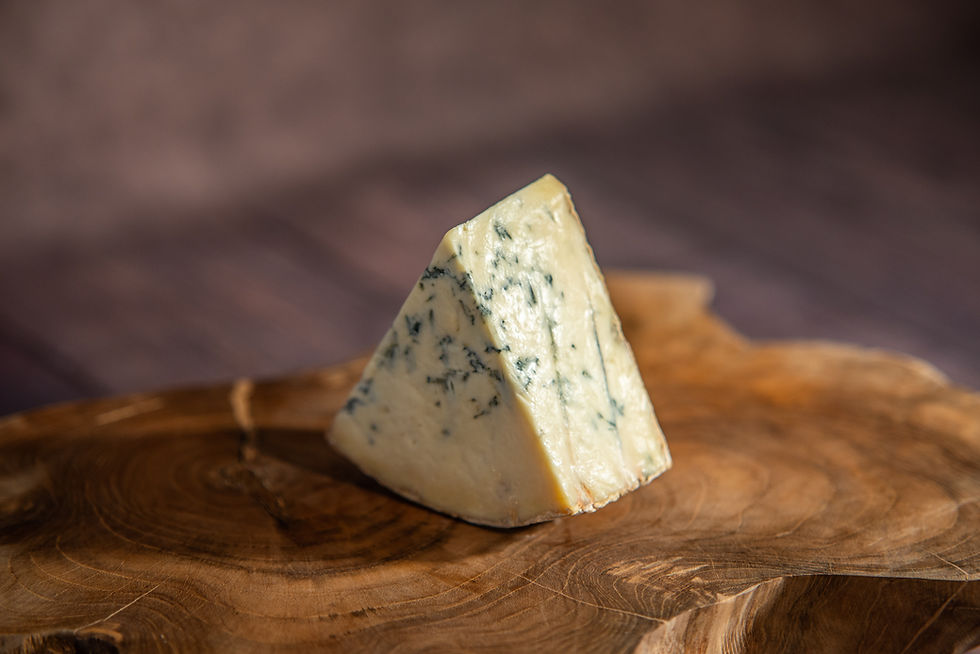 How is Blue cheese made?