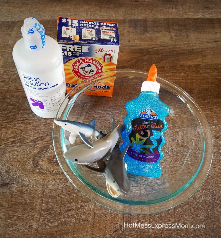 JAW-some DIY Shark Slime