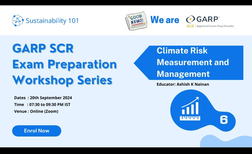GARP SCR Exam - Chapter 6: Climate Risk Measurement and Management ...