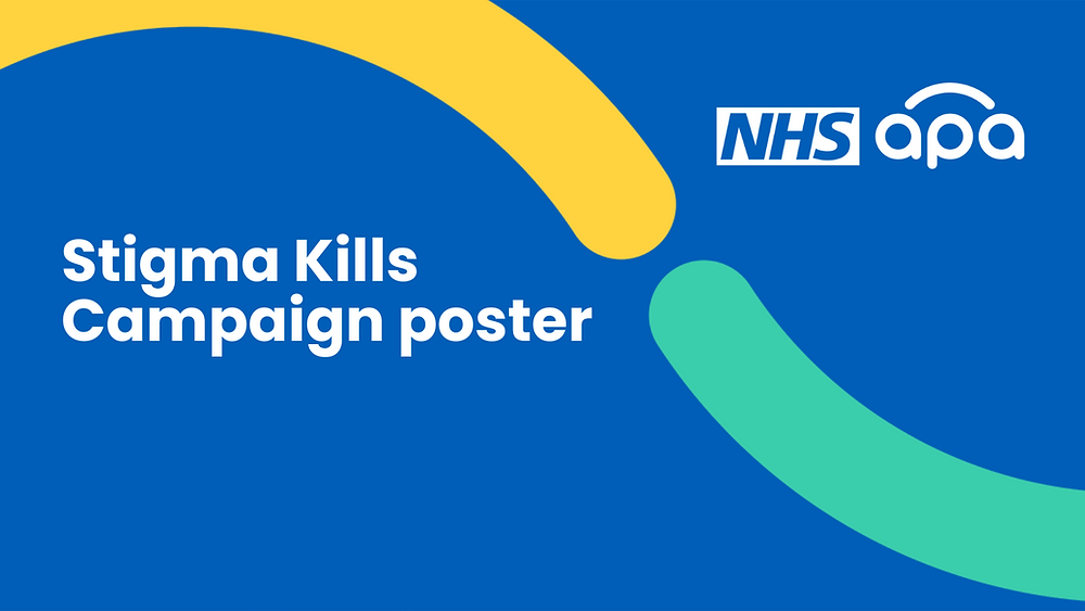 Stigma Kills campaign poster