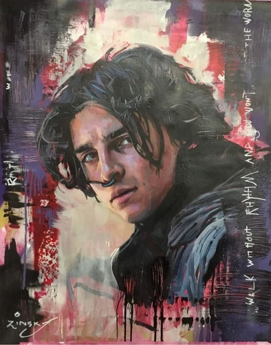 Zinsky- Original Timothee Chalamet Signature Collection ...