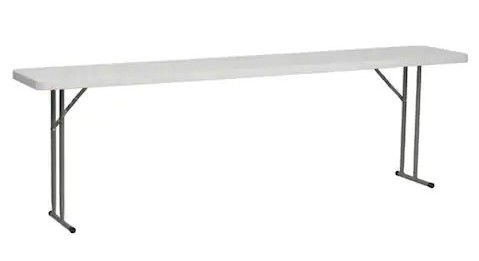8' Banquet 18" wide Classroom Table