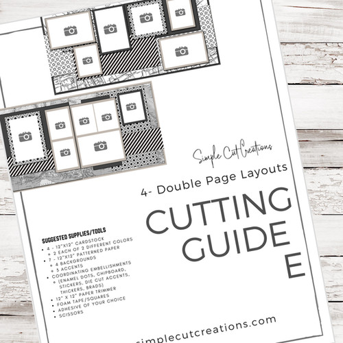 Cutting Guide E | Simple Cut Creations