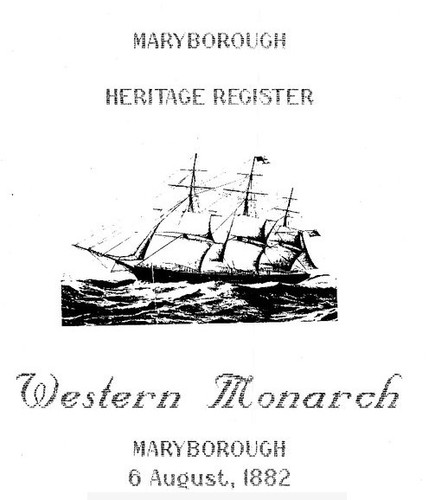 Western Monarch 1882 | mdfhs