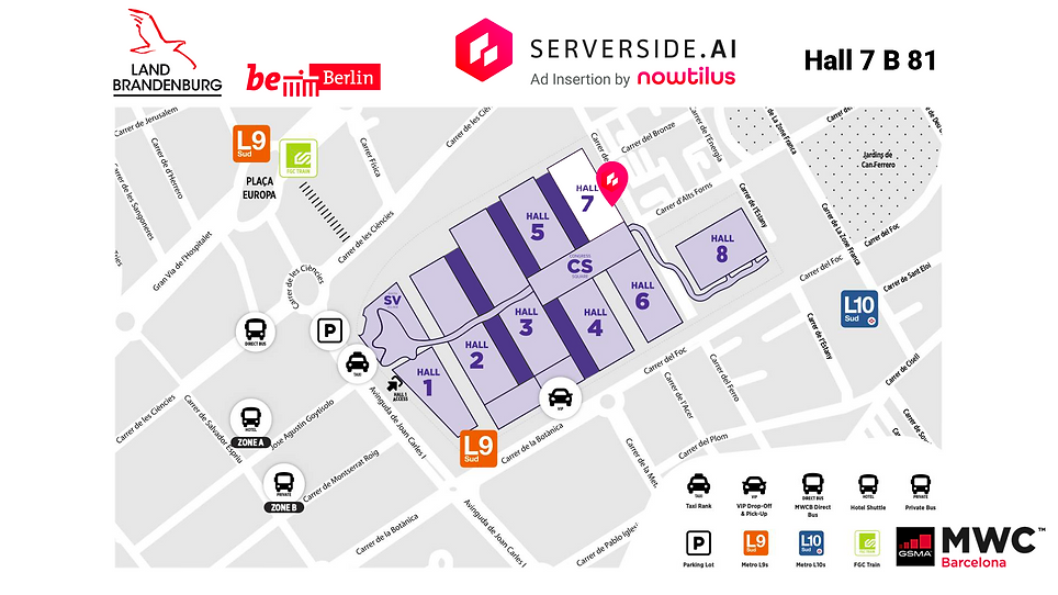 Nowtilus Serverside.ai @ MWC 2024 - Meet Us