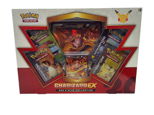 Pokemon TCG Charizard Red & Blue Generations 20th Anniversary ...