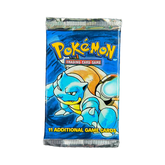 Sealed Pokémon TCG 1999 Unlimited Base Set Booster Pack (select light ...