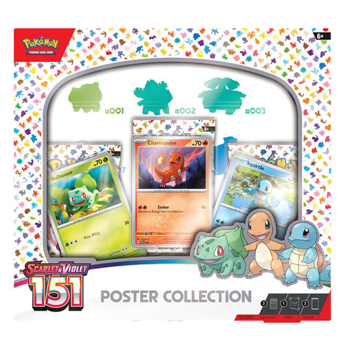 Pokémon TCG Scarlet & Violet 151 Poster Collection | Misty's Collectables