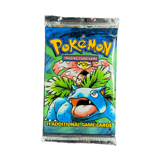 Sealed Pokémon TCG 1999 Unlimited Base Set Booster Pack (select light ...