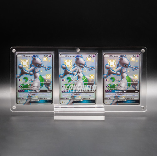 AcryShield Acrylic Triple Card Display Case - Magnetic | Misty's ...