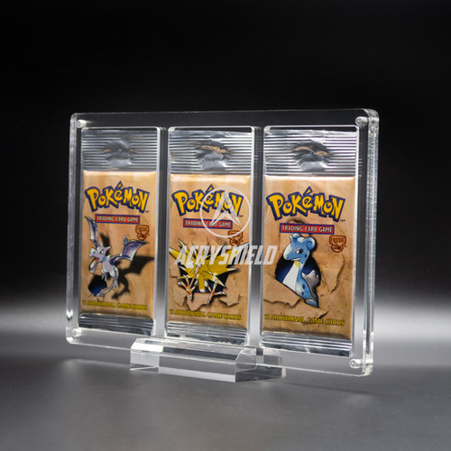 AcryShield Acrylic Long Crimp Booster Pack Display Case | Misty's ...
