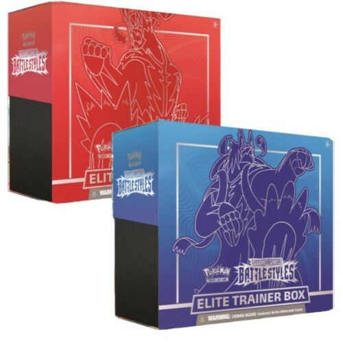 Pokémon TCG Battle Styles Art Set Elite Trainer Boxes | Misty's ...