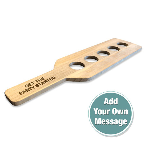 Shot Paddle : Personalised | Chalkboards Direct