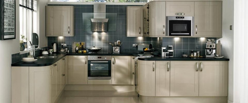 BURFORD GLOSS FLINT GREY (Howdens Discontinued) | TFS DOORS