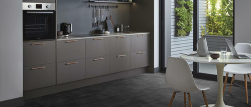 GLOSS GRAPHITE GREENWICH (Howdens Discontinued) | TFS DOORS