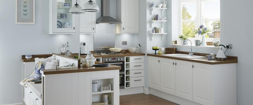 BURFORD T&G MATT WHITE (Howdens Discontinued) | TFS DOORS