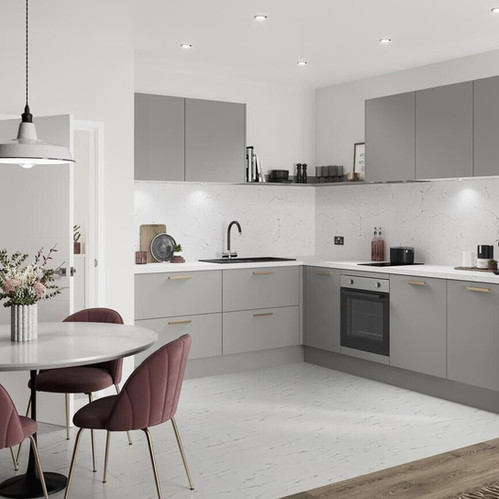 SUPERMATT GREY GREENWICH (Howdens Discontinued) | TFS DOORS