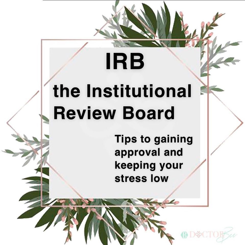 What is IRB and How to make it through the process