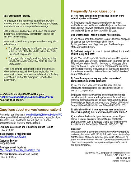 Important Workers' Compensation Information for Employers - English ...