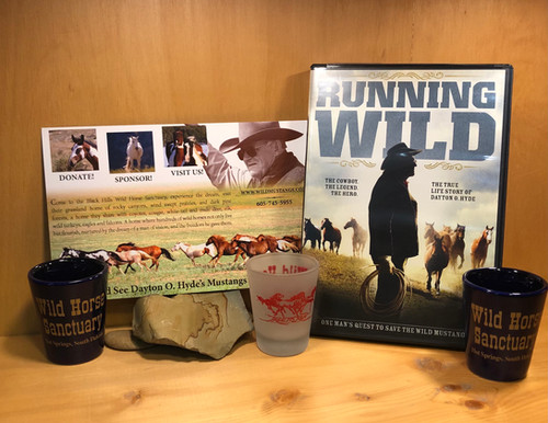 Running Wild DVD & Two Shotglasses Movie Package | wildhorses