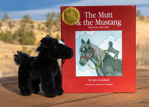 The Mutt and the Mustang Book and Plush Horse Gift Package | wildhorses