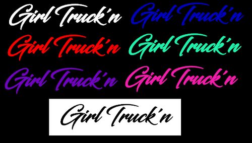 Original Girl Truck'n Decal | Girl Truck'n Apparel