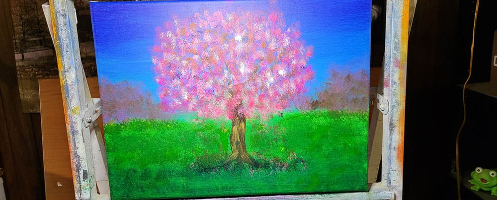 Spring Tree | Art Party Unlimited