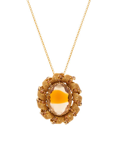 Large Modernist Mesh Daisy | Wilson Jewellery